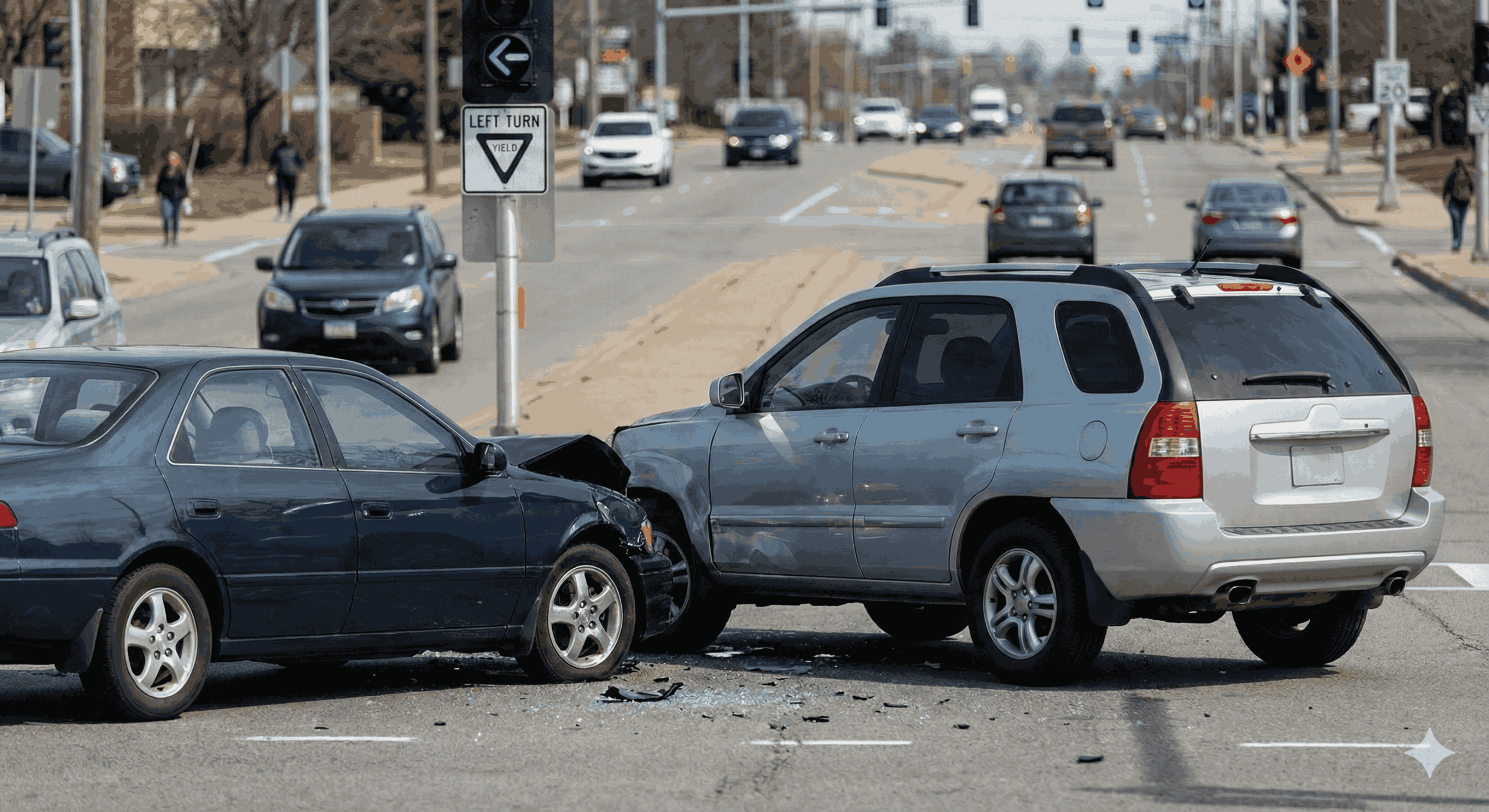 Left-Turn Accidents: Who Is at Fault & How Insurance Claims Work