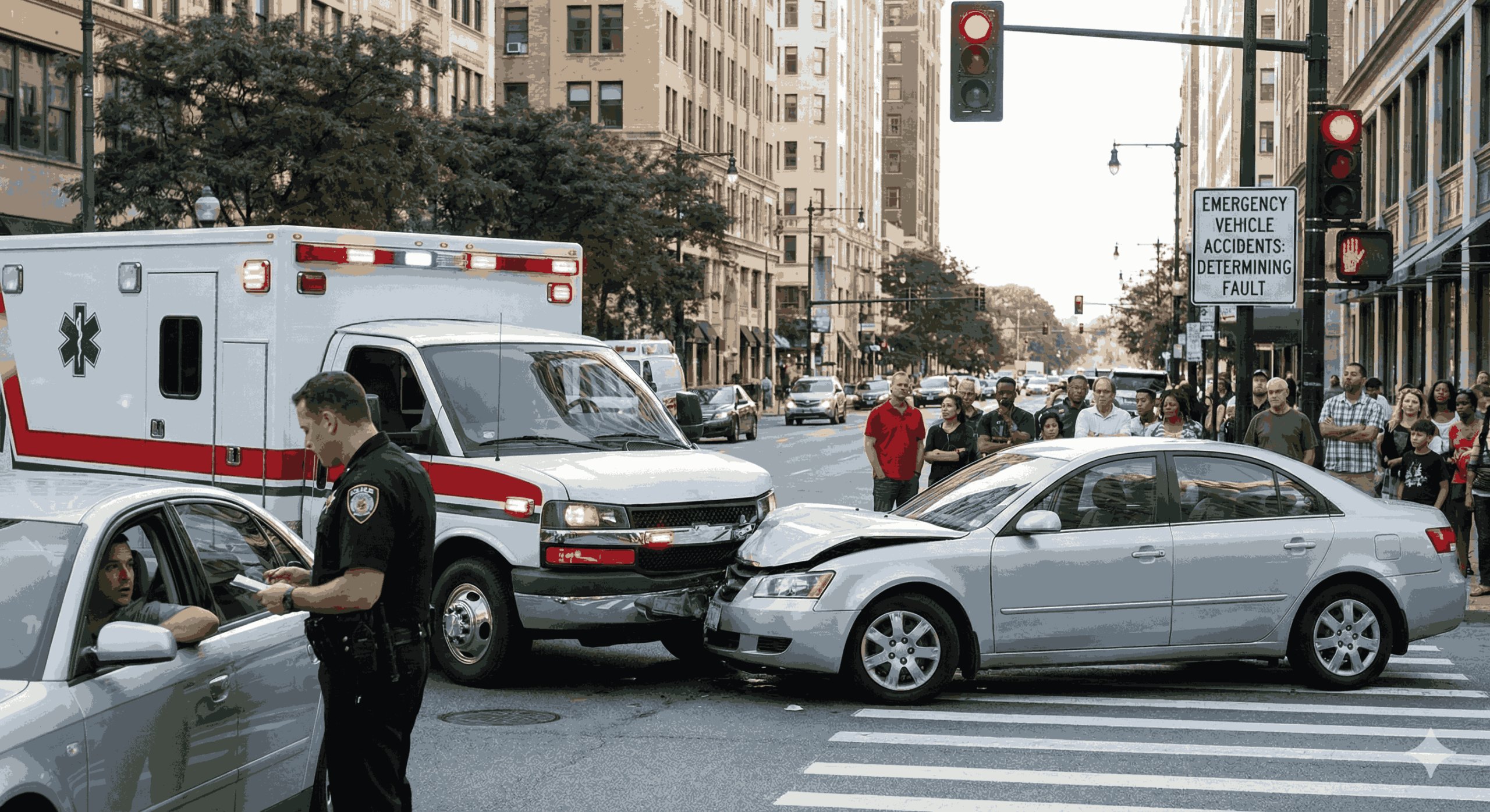 Emergency Vehicle Accidents: Who Is at Fault When Lights and Sirens Are On?